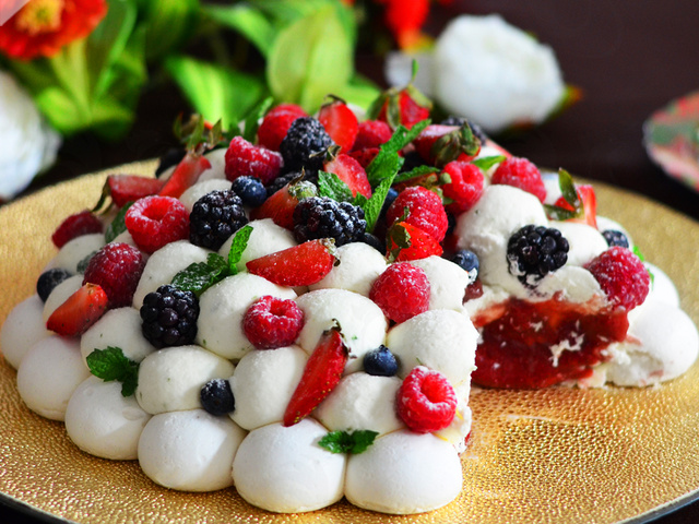 Recettes de Pavlova et Crèmes