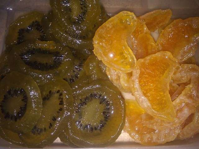 Recettes de Fruits Confits de Cuisine de Betty