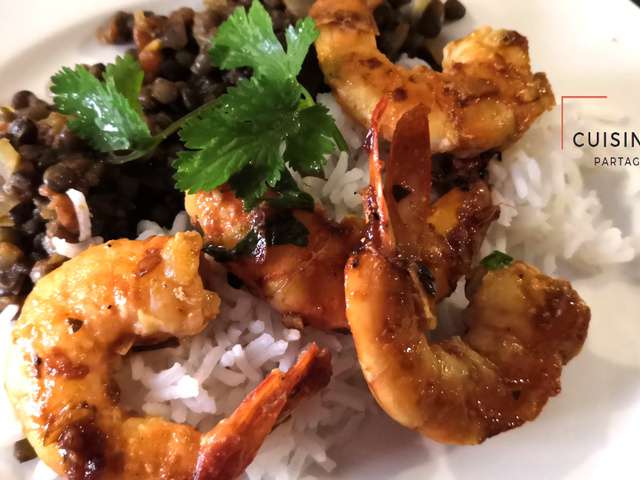 Recettes de Madagascar et Crevettes