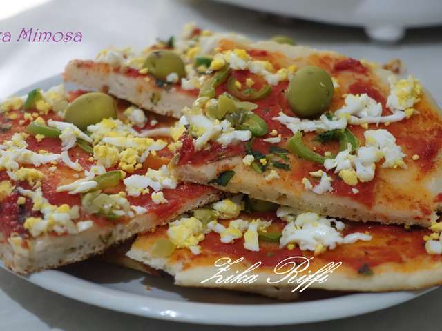 Recettes de Pizza Mimosa