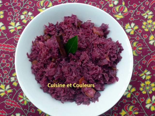 Recettes de Chou rouge