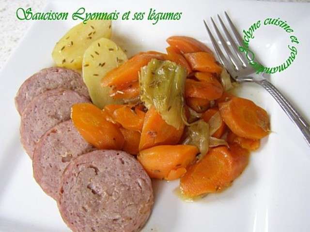 Recettes de Saucisson et Légumes