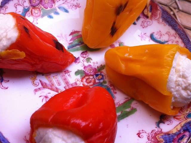 Recettes de Poivrons Farcis au Fromage