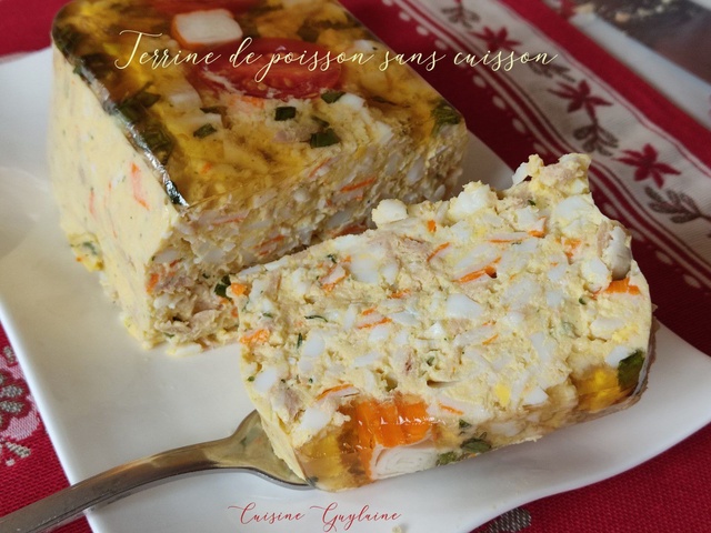 Recettes de Terrine de poisson de Cuisine Guylaine