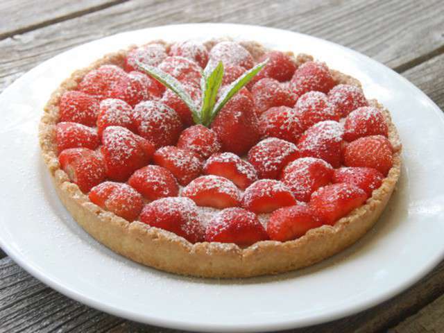 Recettes de Tarte aux Fraises de Cuisine plurielle