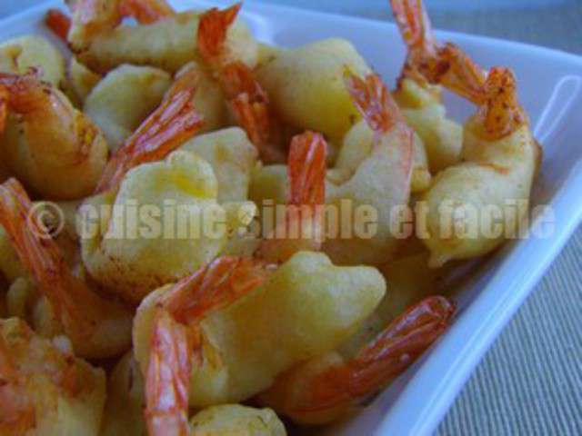 Recettes de Beignets de crevettes de Cuisine simple et facile
