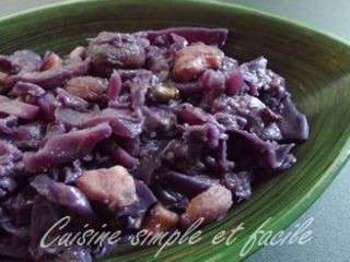 Recettes de Chou rouge et Marron