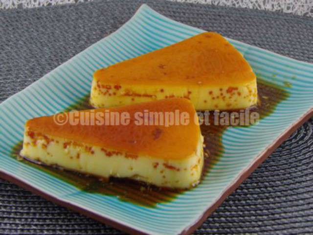 Recettes de Flan de Cuisine simple et facile