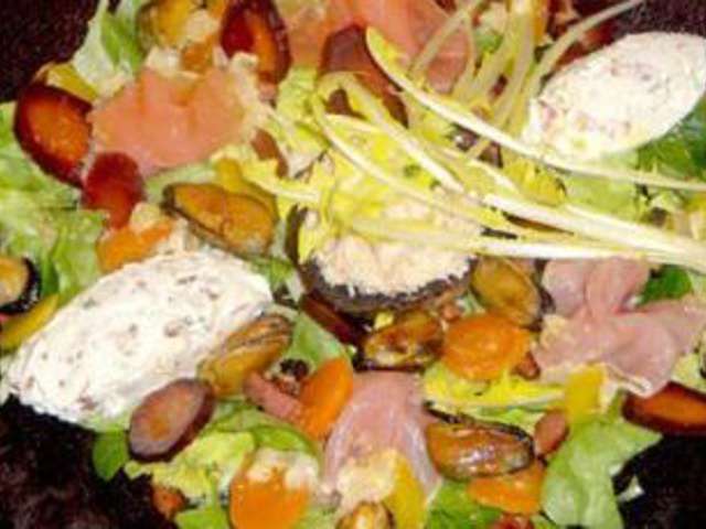 Recettes de Salade gourmande de Cuisinenligne