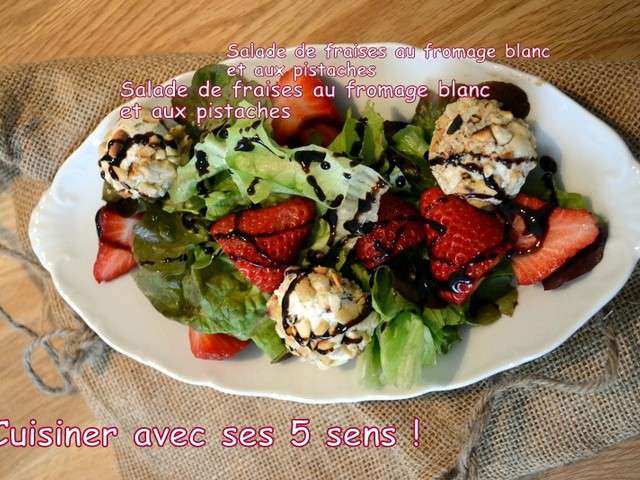 Recettes de Salade de fraises de Cuisiner avec ses 5 sens