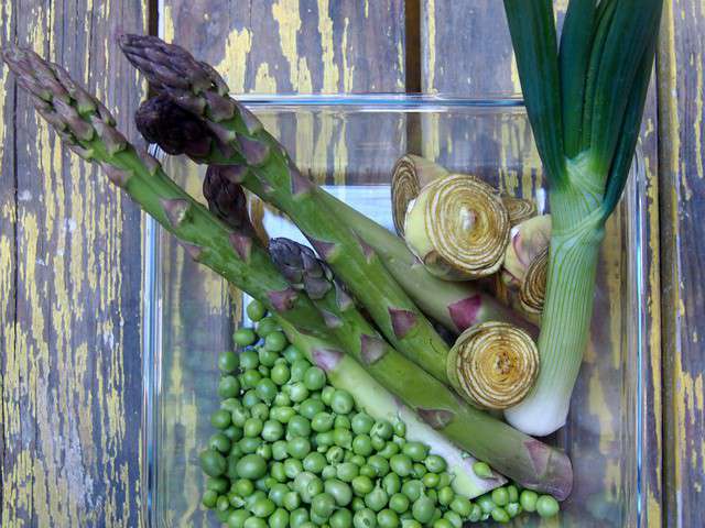Recettes de Légumes de Printemps de Cuisiner en paix