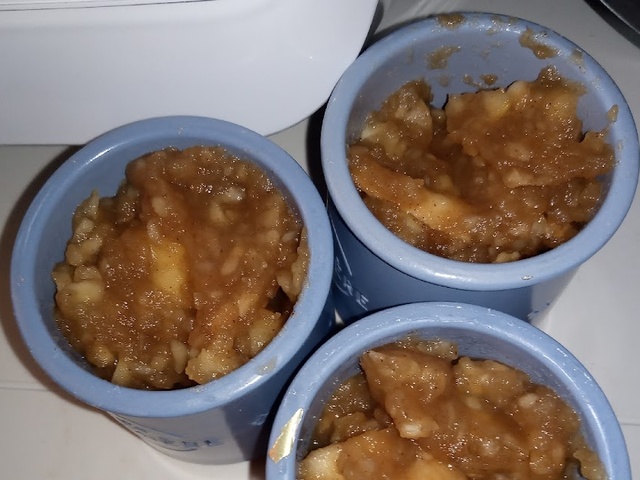 Recettes de Compote de pommes de Cuisines et créations by sylvie