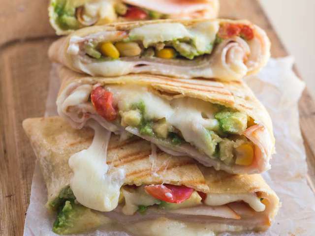 Recettes de Burritos et Dinde