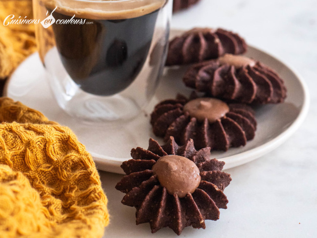 Recettes de Sablés au chocolat de Cuisinons en Couleurs