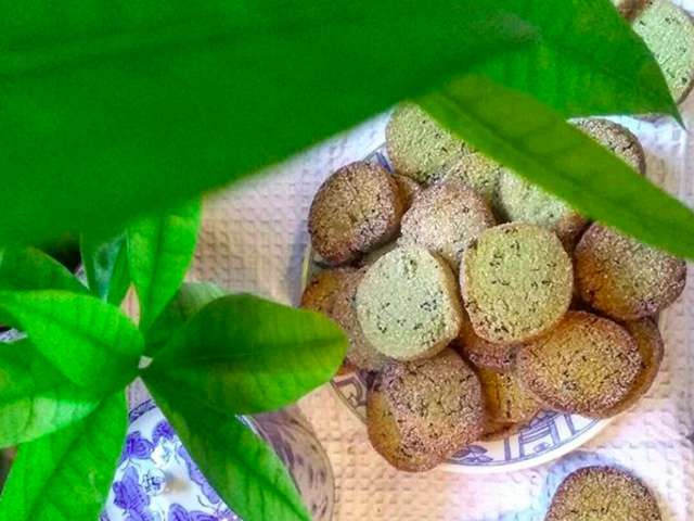 Recettes de Sablés diamants de Cuivre & Cumin