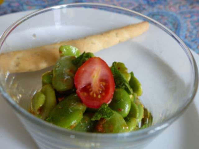 Recettes de Salade de feves de cvouslechef - le blog