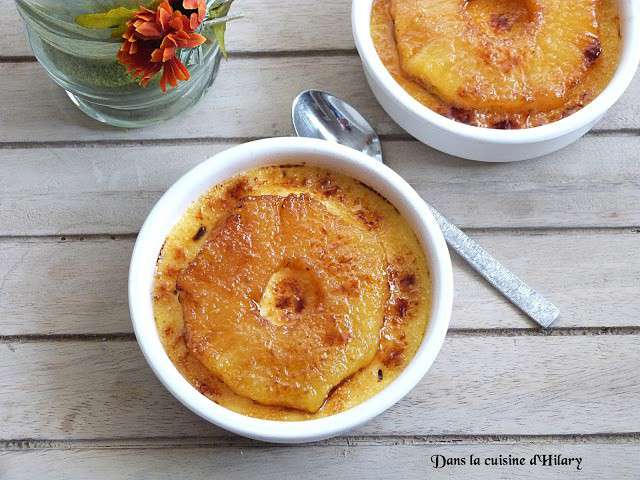 Recettes d'Ananas rôti de Dans la cuisine d'Hilary