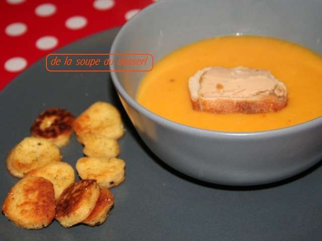 Recettes de Velouté de de la soupe au dessert