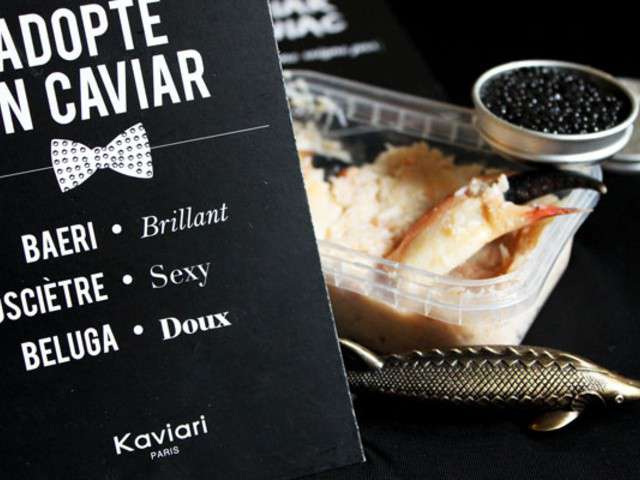 Recettes de Caviar Box de Délice Céleste