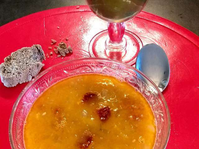 Recettes de Soupe de haricots de Délice et Saveur de Nath