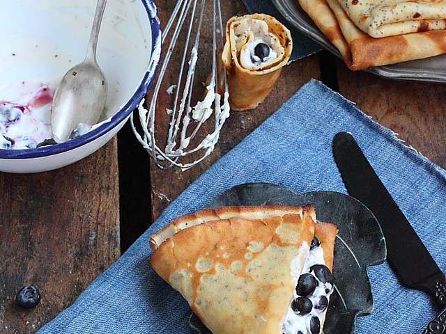 Recettes de Crêpes de Délices d'orient