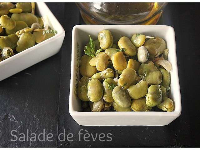 Recettes de Salade de feves de Délices d'orient