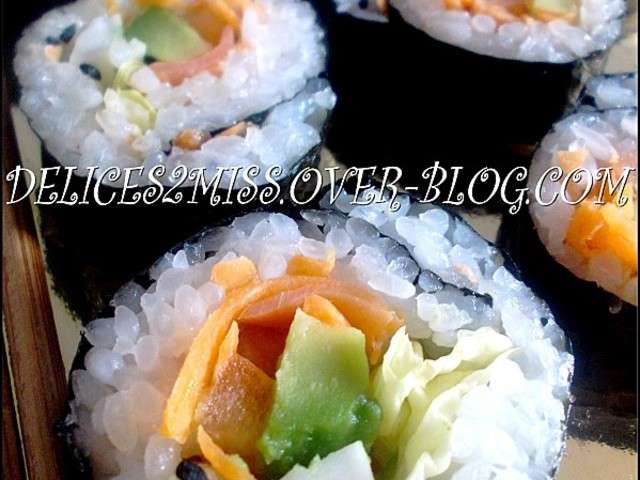 Recettes de Sushi de DELICES2MISS