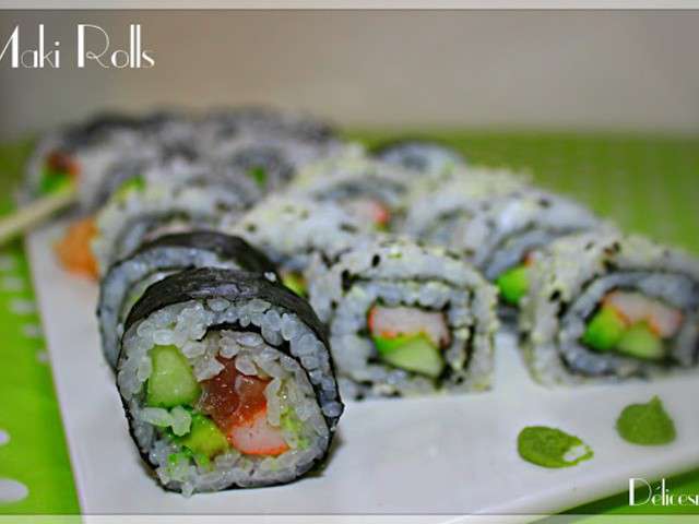 Recettes de Sushi de Delicesnco