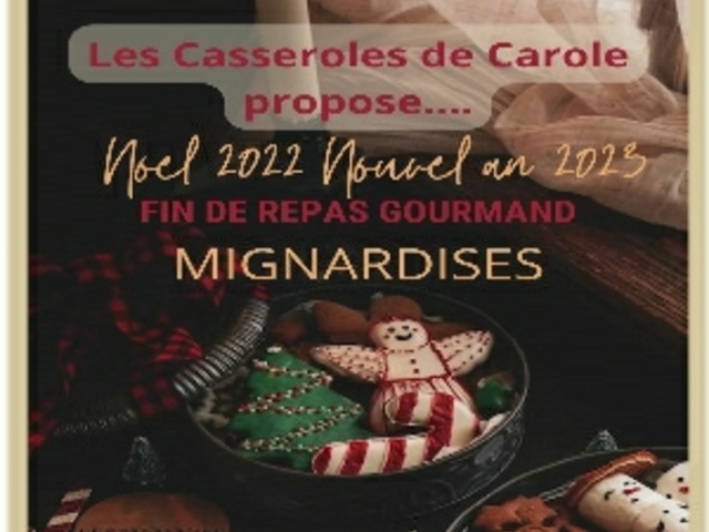 Recettes de Mignardises de des Casseroles de Carole