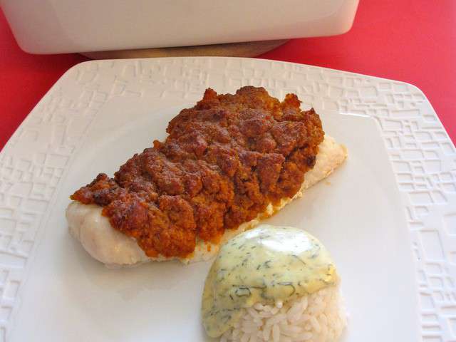 Recettes de Filet de Loup de Mer en Croute de Chorizo