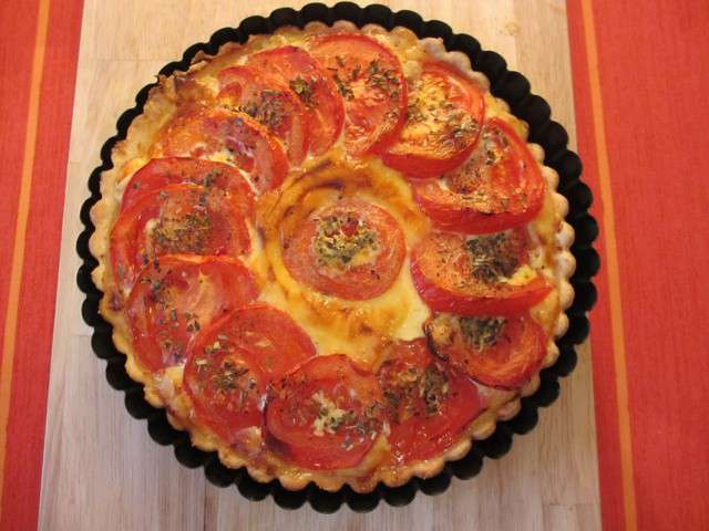 Recettes de Quiche à la tomate de Diet-et-delices
