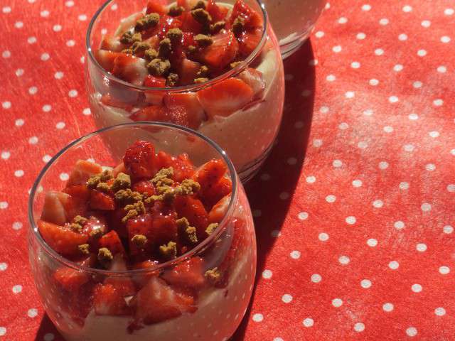 Recettes de Verrines aux Fraises Et Mascarpone