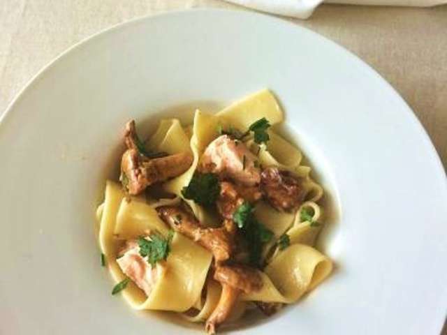 Recettes de Girolles de douce cuisine dans les nuages