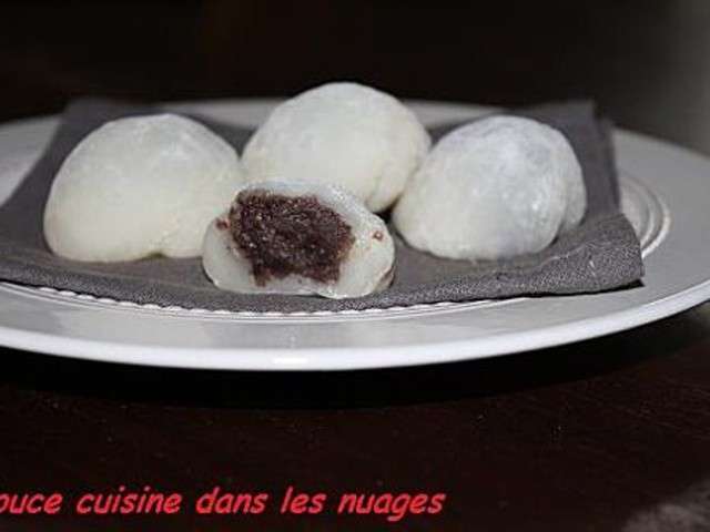 Recettes de Riz gluant de douce cuisine dans les nuages