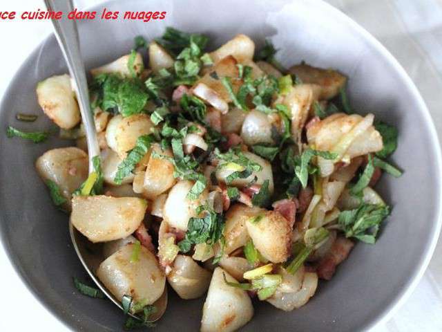 Recettes de Navets et Poêlée - 2