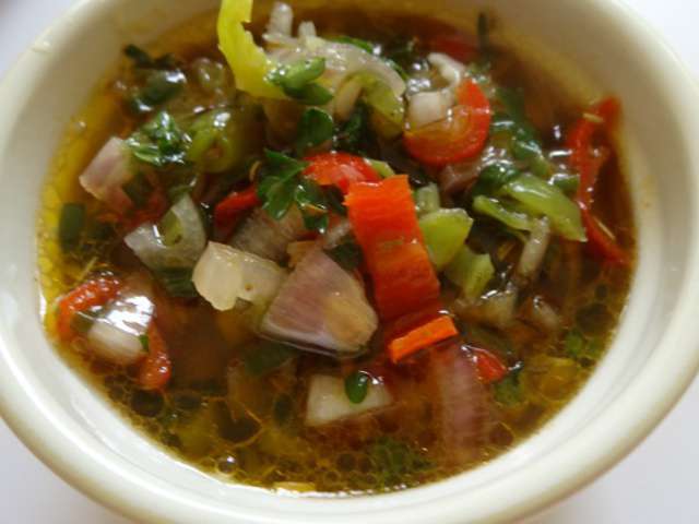 Recettes de Sauce chien de Douceurs Antillaises