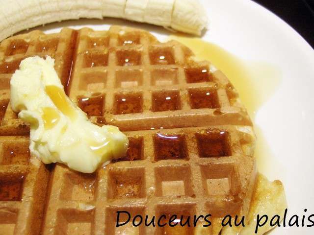 Recettes de Gaufres de Douceurs au palais
