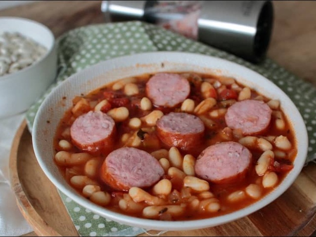 Recettes de Haricots Blancs et Saucisse