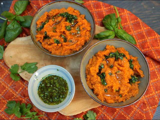 Recettes de Sauce aux herbes et Purée