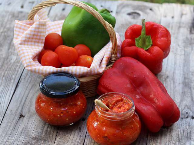 Recettes de Caviar de poivron rouge