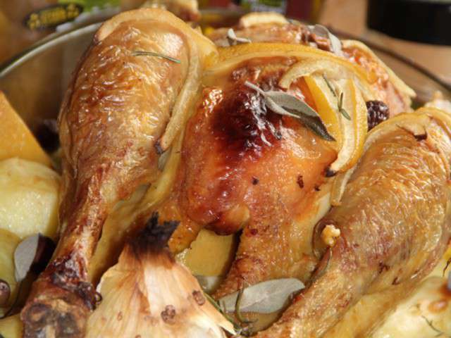 Recettes De Citrons Confits Et Poulet Rôti