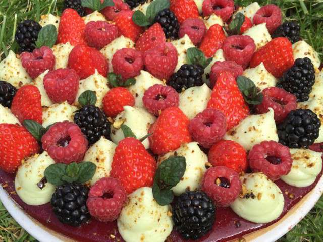 Recettes de Fruits rouges de Du piano à l'assiette