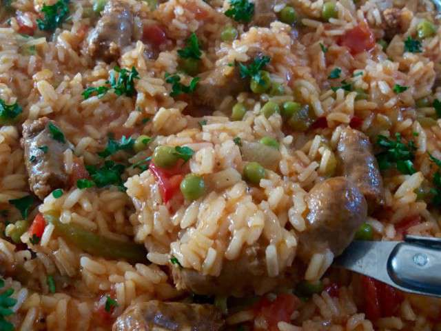 Recettes de Merguez et Riz
