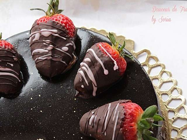 Recettes de Fraises de Dunya 7alawa