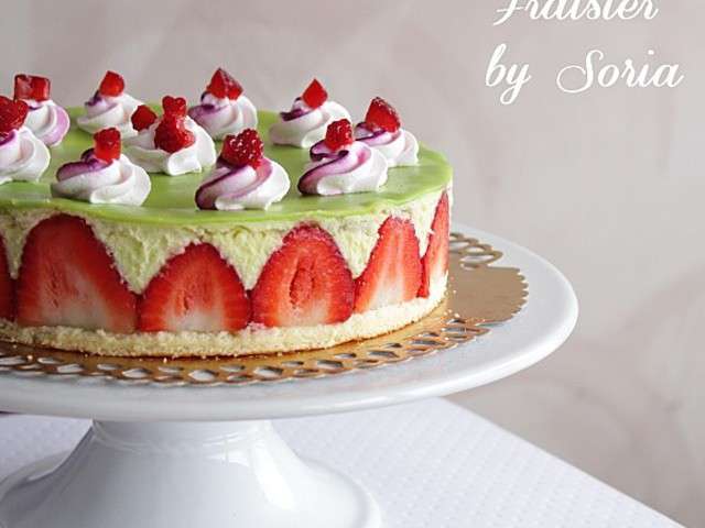 Recettes de Fraisier de Dunya 7alawa
