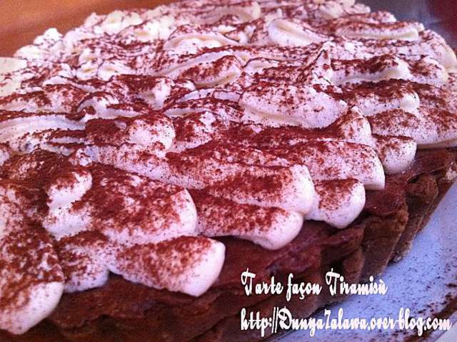 Recettes de Tiramisu de Dunya 7alawa