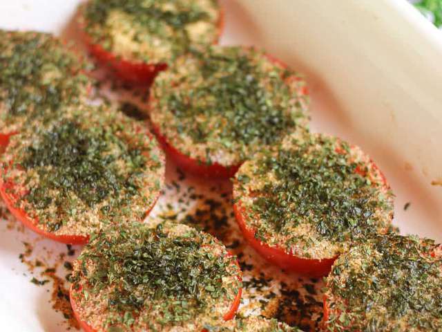 Recettes de Tomates à la provençale de Elle Mijote Quelque Chose