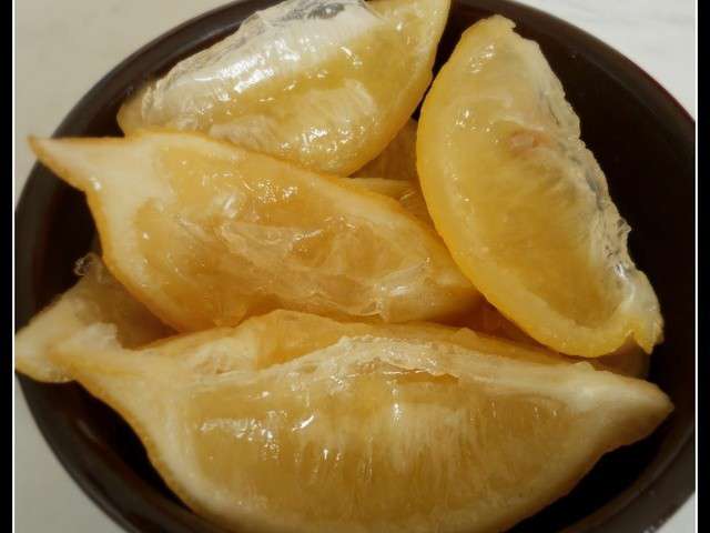 Recettes de Citrons Confits de En cuisine... avec Myl