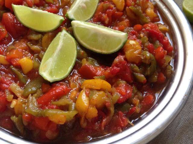 Recettes de Salade mechouia