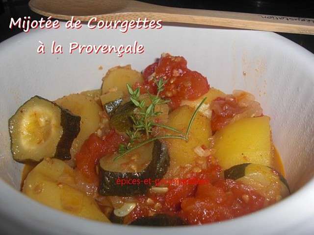 Recettes de Courgettes de épices et gourmandises